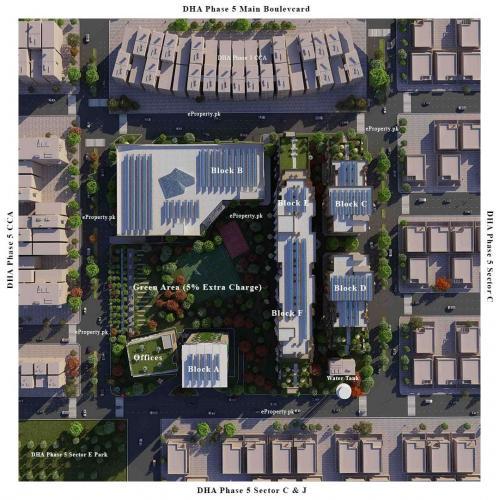 Penta Square Lahore | Luxury Apartments | Mall | Corporate | eProperty ...