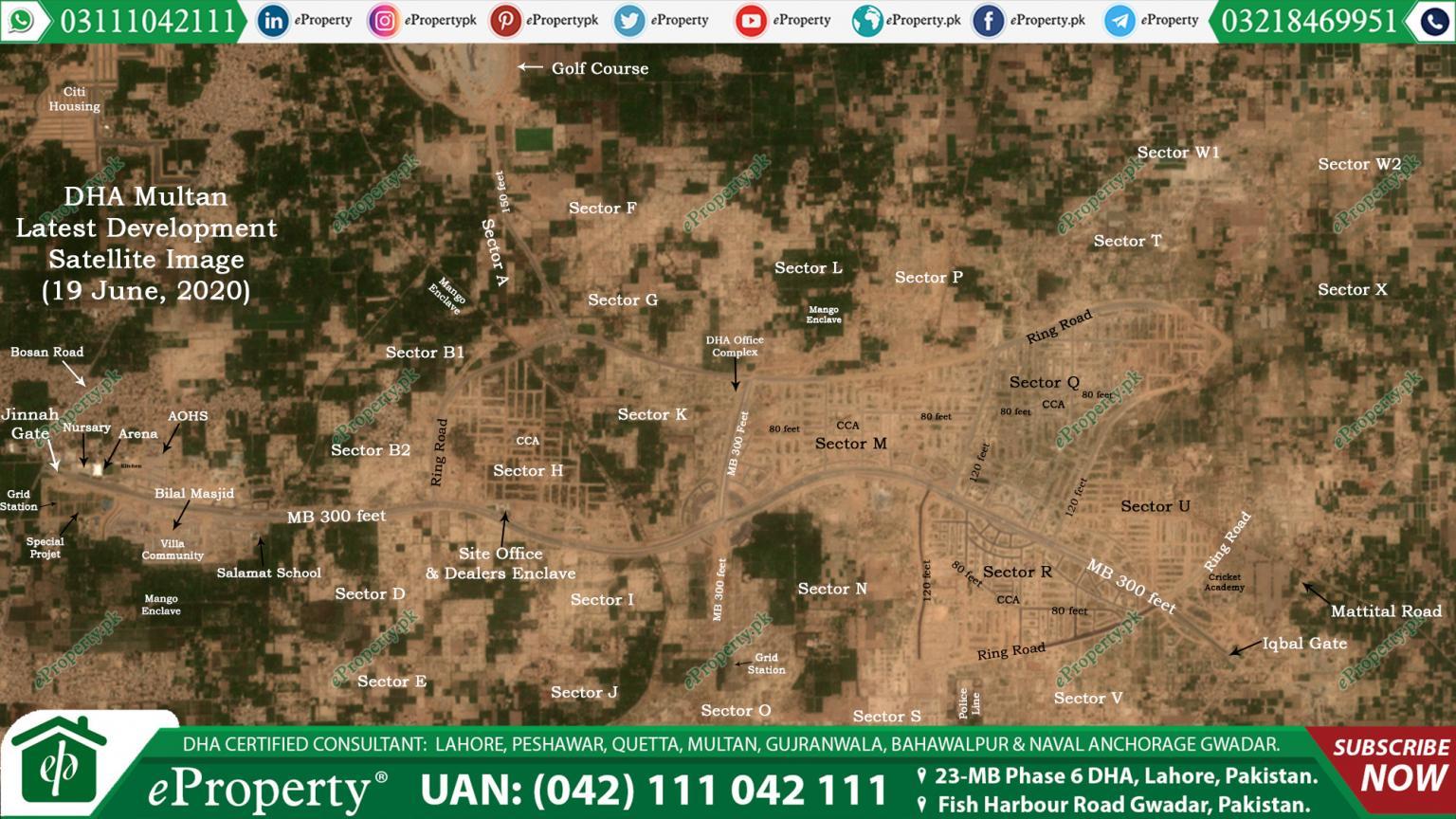 DHA Multan — Files Rates, Plot Prices, Map & Updates | eProperty®